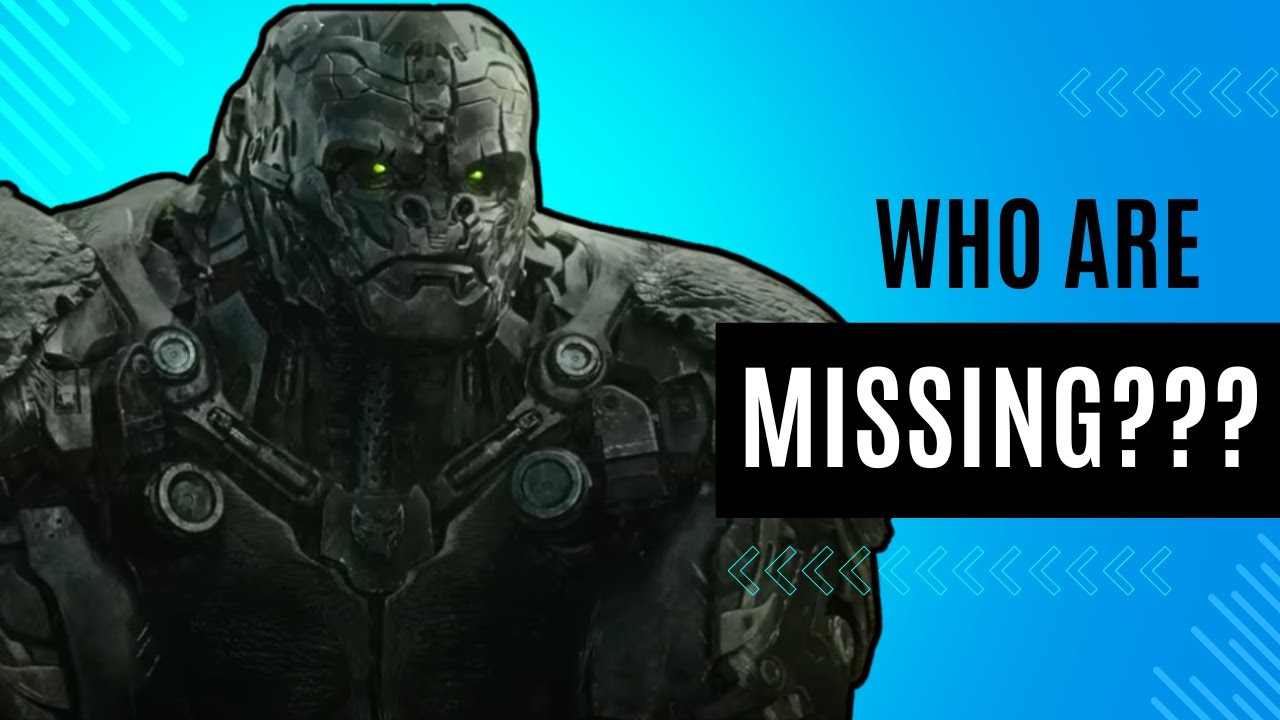 Did I Miss any Maximal/Predacon in Rise of the Beasts Trailer (At End ...