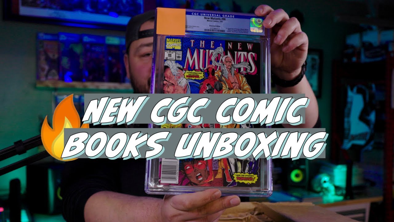 CGC Comic book unboxing - Let's play guess that Grade - YouTube