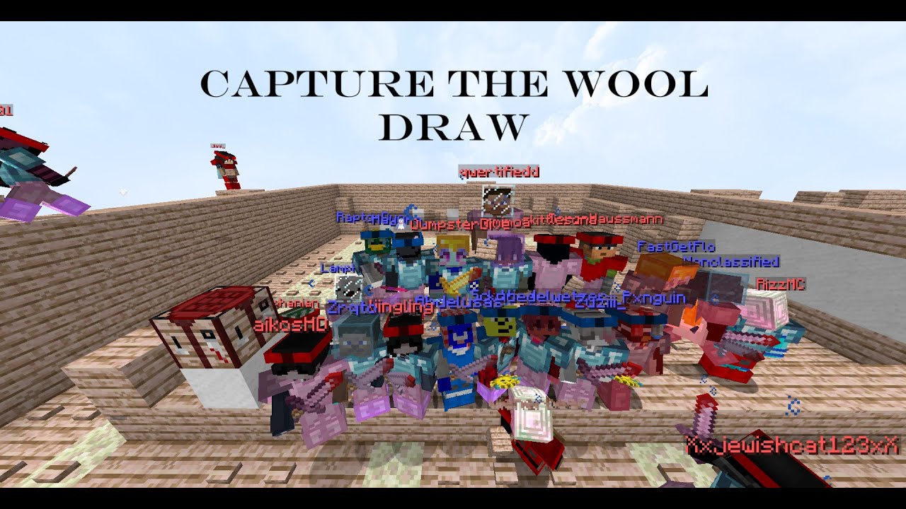 Capture the Wool Draw | Hypixel - YouTube