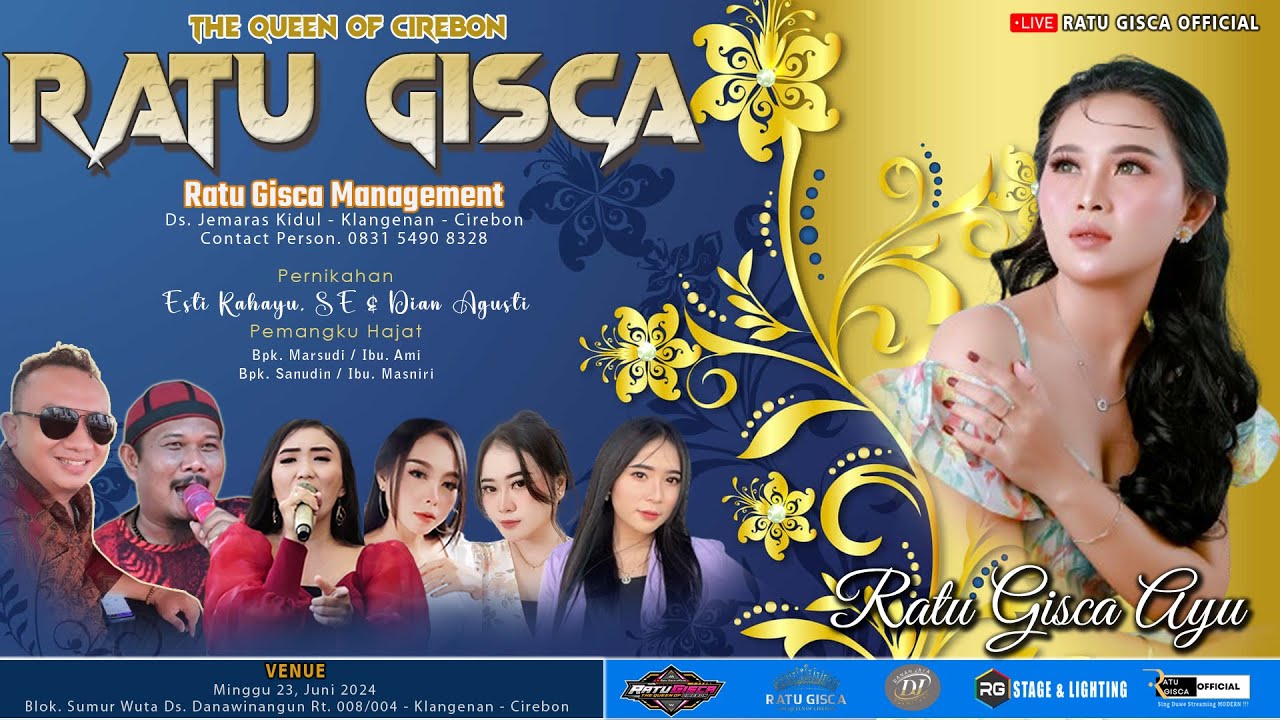 🔴 LIVE RATU GISCA || 23 - JUNI - 2024 || DS. DANAWINANGUN BLOK. SUMUR ...