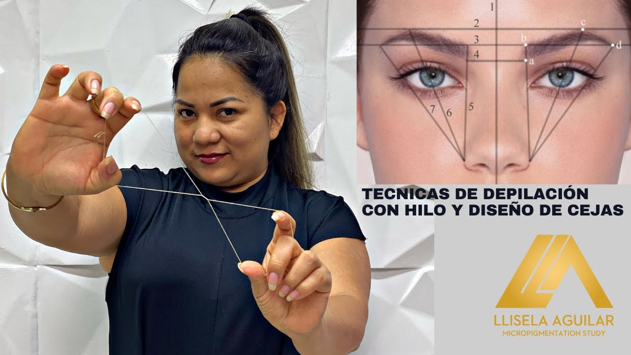 😍CLASE GRATUITA DE DEPILACION CON HILO Y DISEÑO DE CEJAS PASO A PASO 🧵 ...