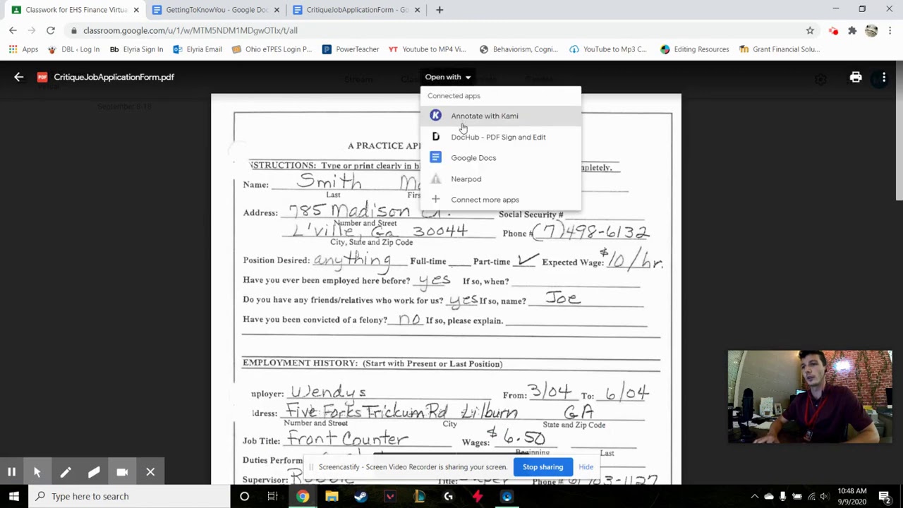 How to Use DocHub (Teachers) - YouTube