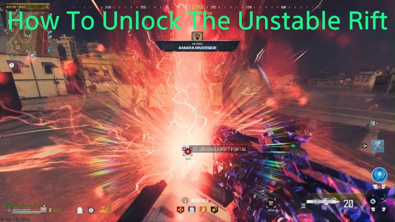 MWZ How To Unlock The Unstable Rift Solo 🔓#ps5 #gaming #cod #callofduty ...