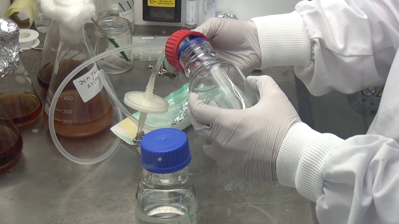 02 Microbial Bioreactor: Aseptic Bottle Transfer - YouTube