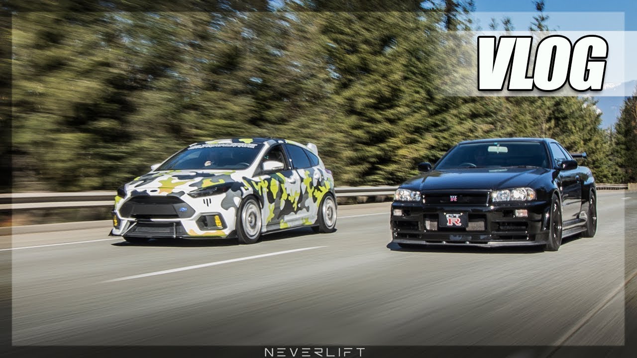 RACING AN R34 GT-R! UltraMotive Cruise III (Vlog) - YouTube