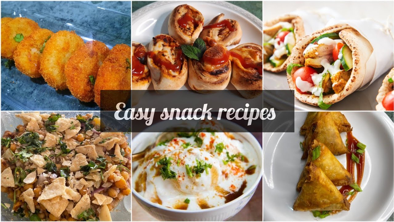 Simple snack recipes | easy snack recipes - YouTube