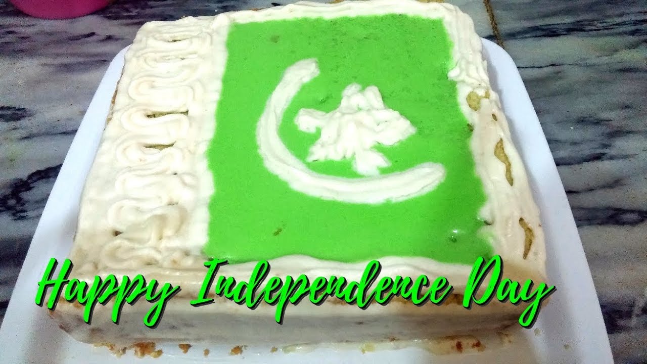 Independence Day Cake | 14th August Cake Recipe | Pakistan Independence ...