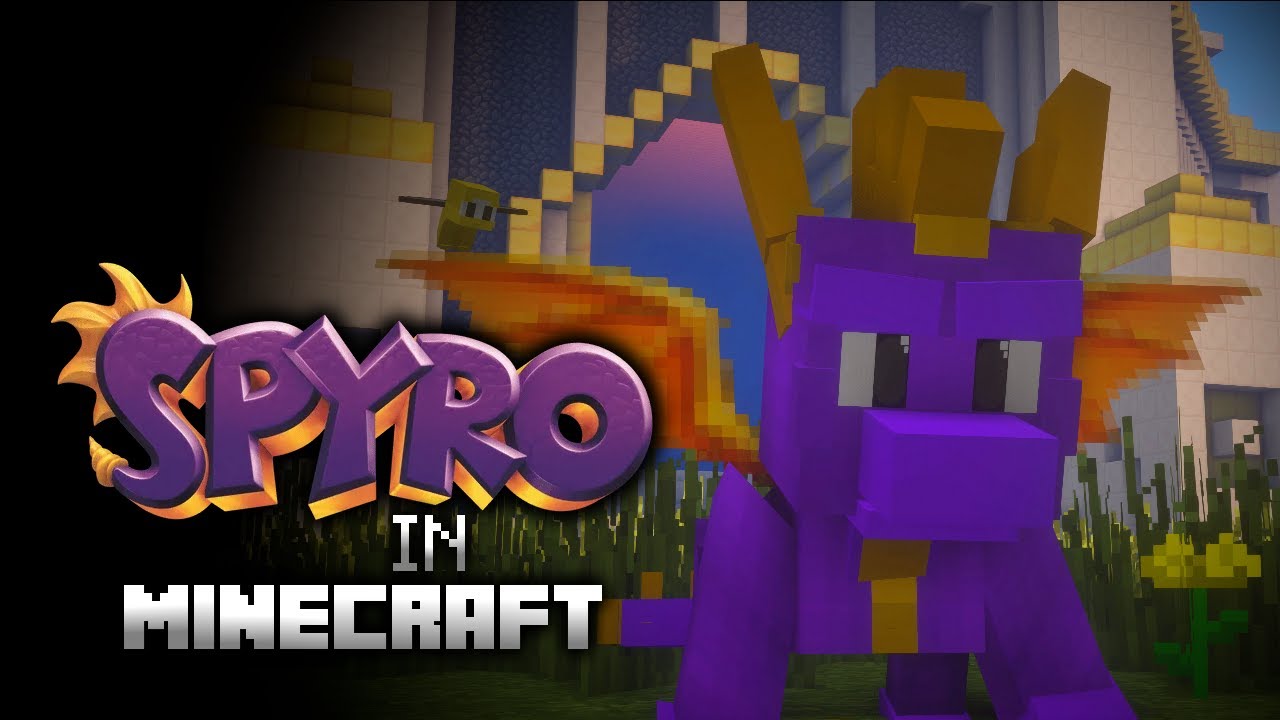 SPYRO In MINECRAFT | (Minecraft Animation) - YouTube