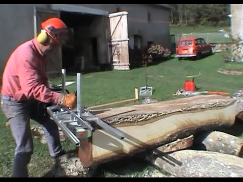 Turning Trees To Timber - YouTube