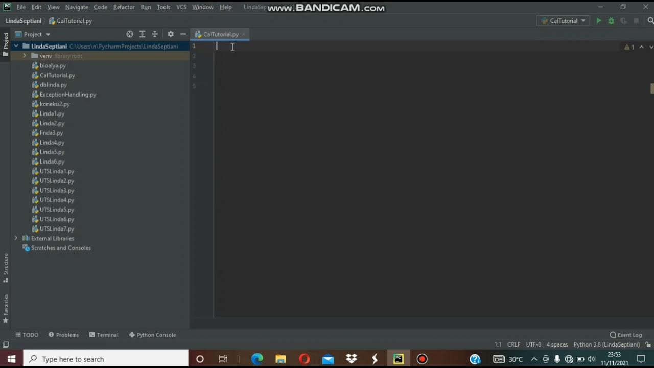 Video tutorial membuat Calculator sederhana dengan konsep OOP - YouTube
