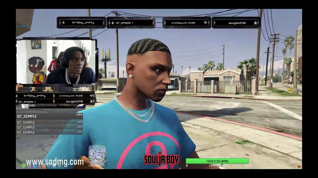 Big Soulja gettin initiated into new GTA server...| Gta 5 RP - YouTube