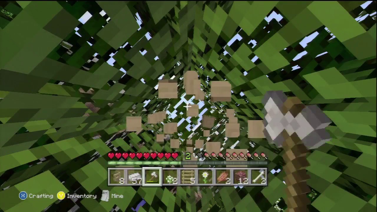 Minecraft: Xbox 360 Edition (TU46) - More Tutorial Gameplay - YouTube