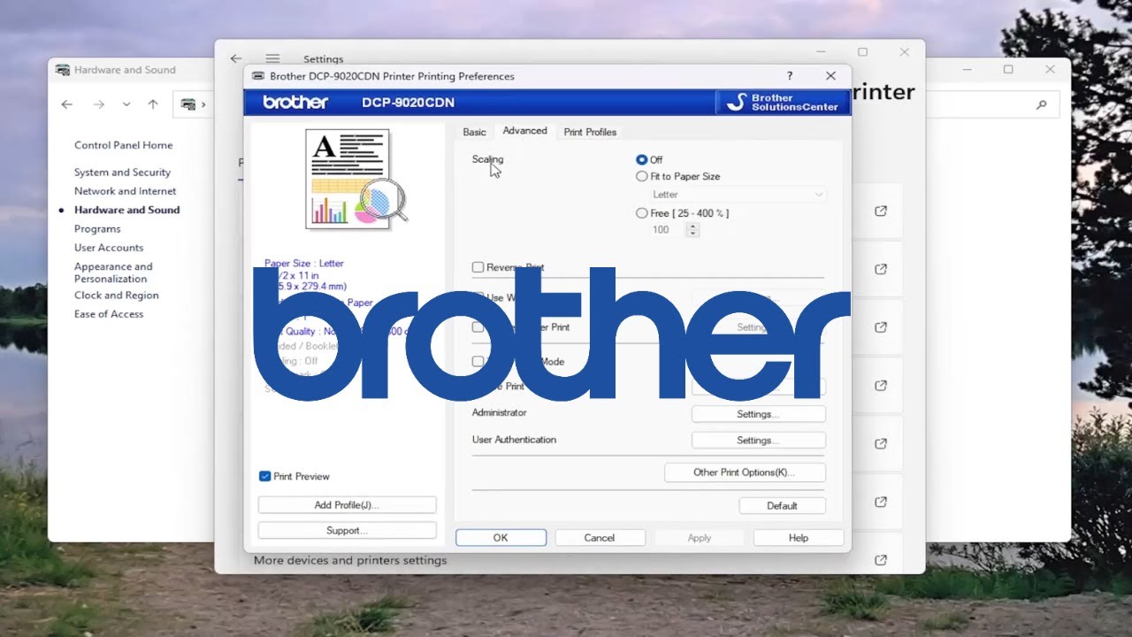 How To Adjust Page Scaling on a Brother Printer [Guide] - YouTube