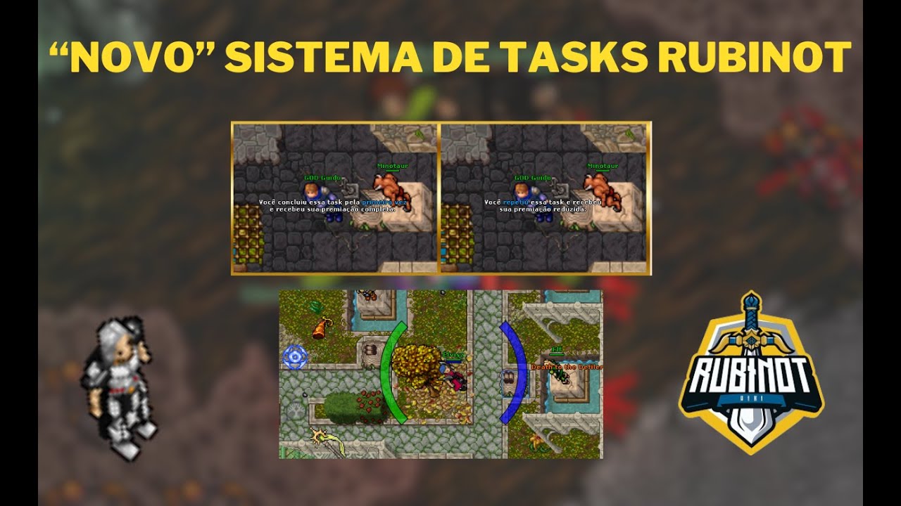 Tibia- Rubinot - "Novo" Sistema de Tasks - YouTube