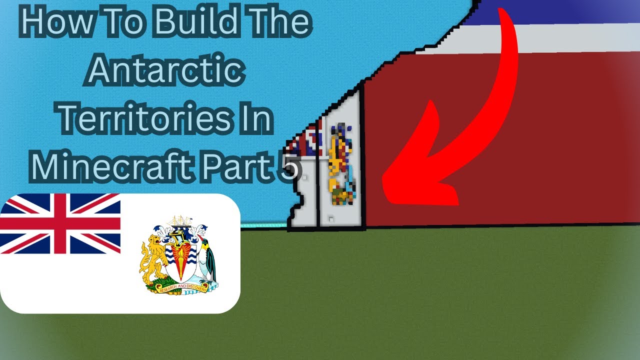 How To Build The Antarctic Territories In Minecraft Part 5 - YouTube
