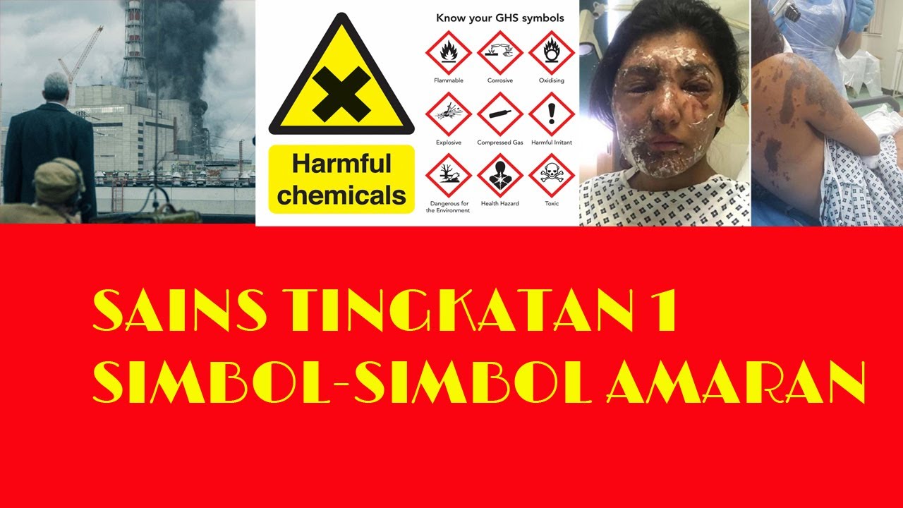 SAINS TINGKATAN 1 // Bab 1// Simbol-simbol Amaran - YouTube