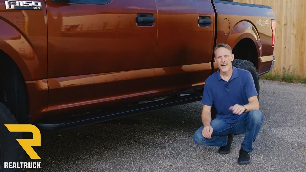 Ionic Black 61 Series Running Boards Fast Facts - YouTube