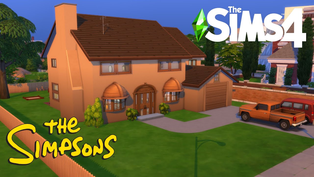 The Sims 4 | THE SIMPSONS HOUSE 🏡 | Stop Motion | No CC #sims4 # ...
