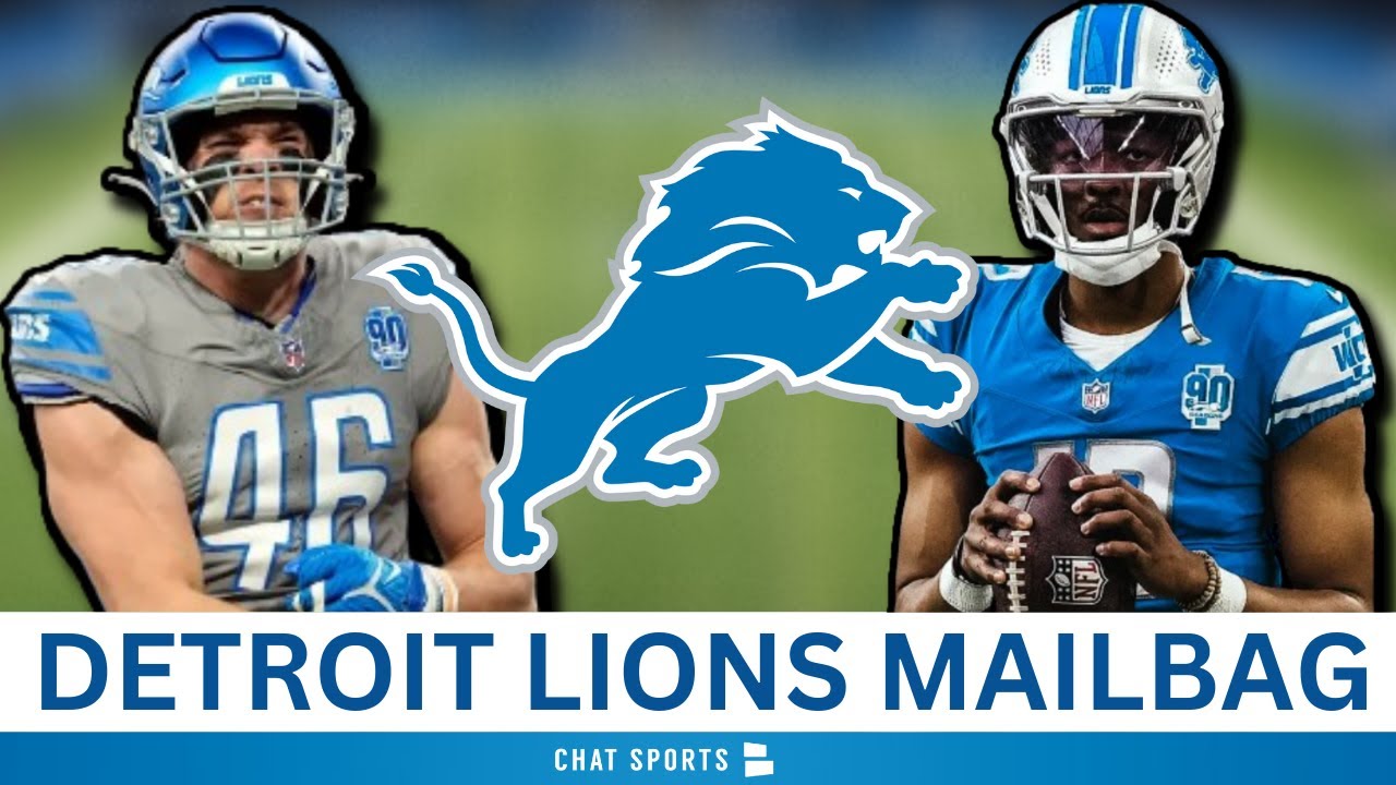 Lions Mailbag Rumors: Trade Up In NFL Draft, Lions Not Trading Hendon ...