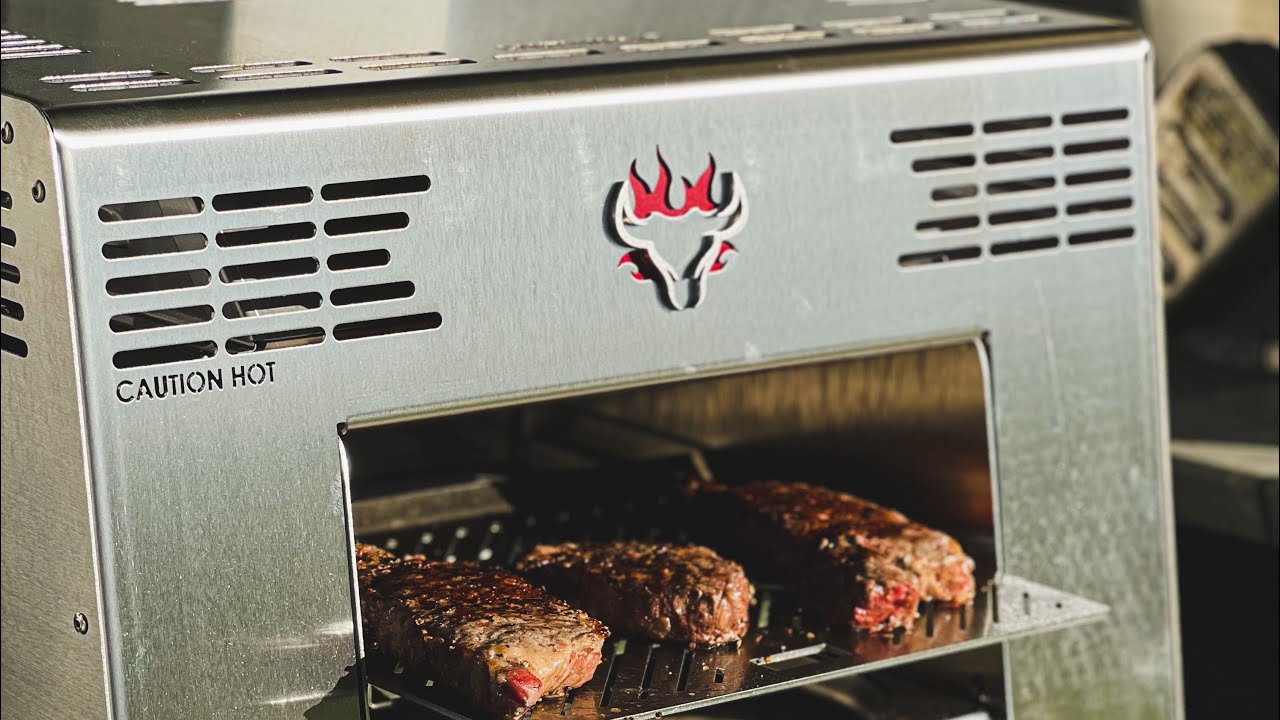 Grill the Perfect Steak with the Schwank Portable Infrared Grill #ad ...