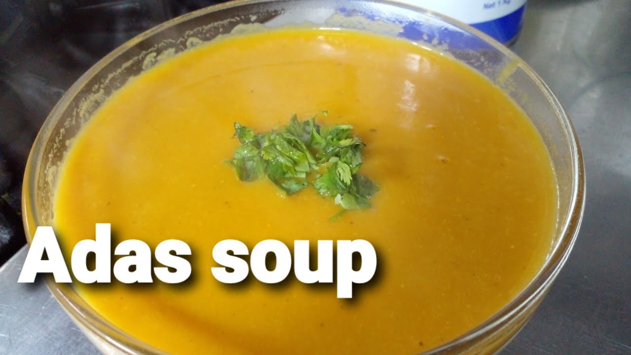 How to cook shurba adas | Adas Soup - YouTube