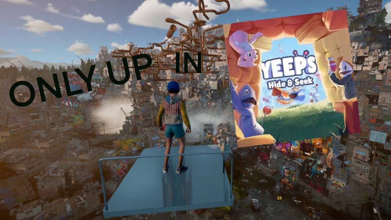 Playing the Only Up map on Yeeps - YouTube