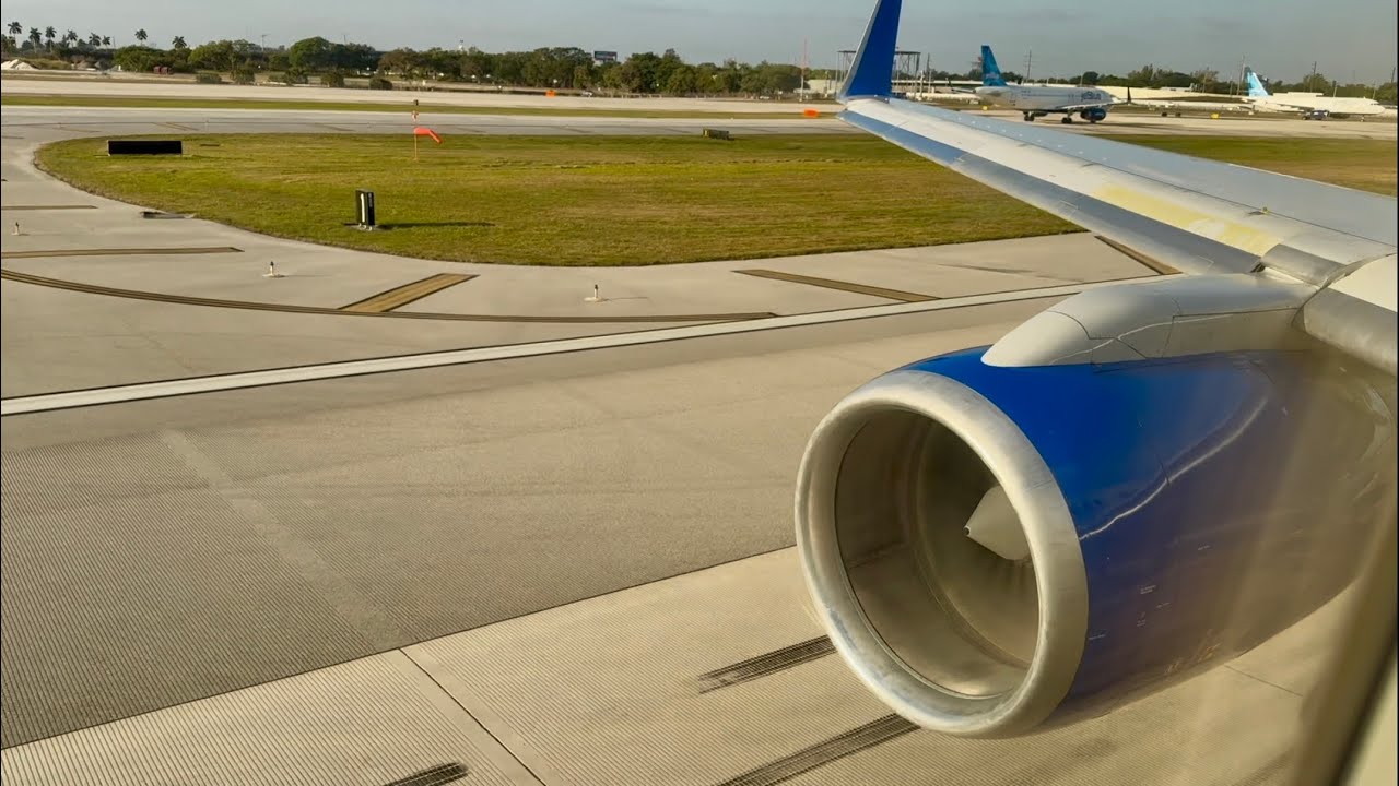 ABORTED TAKEOFF on United 757-200 at Fort Lauderdale!!! March 15, 2025 ...