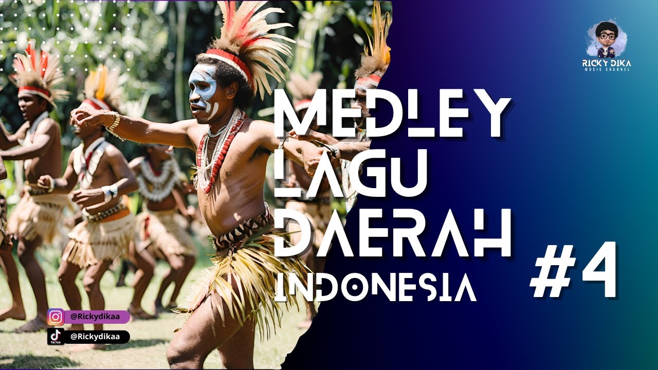 Medley Lagu Daerah Indoenesia #4 (Instrumental) - Ricky Dika - YouTube ...