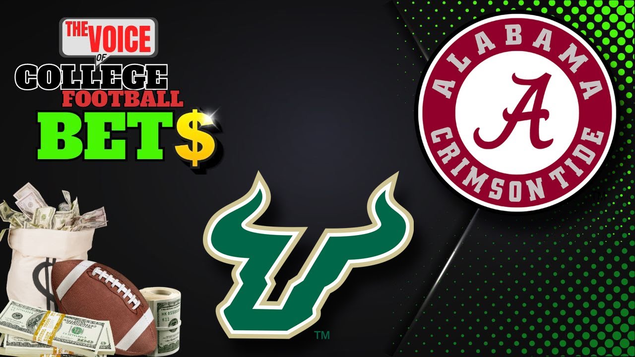-31.5 Alabama vs South Florida O/U 64 - YouTube