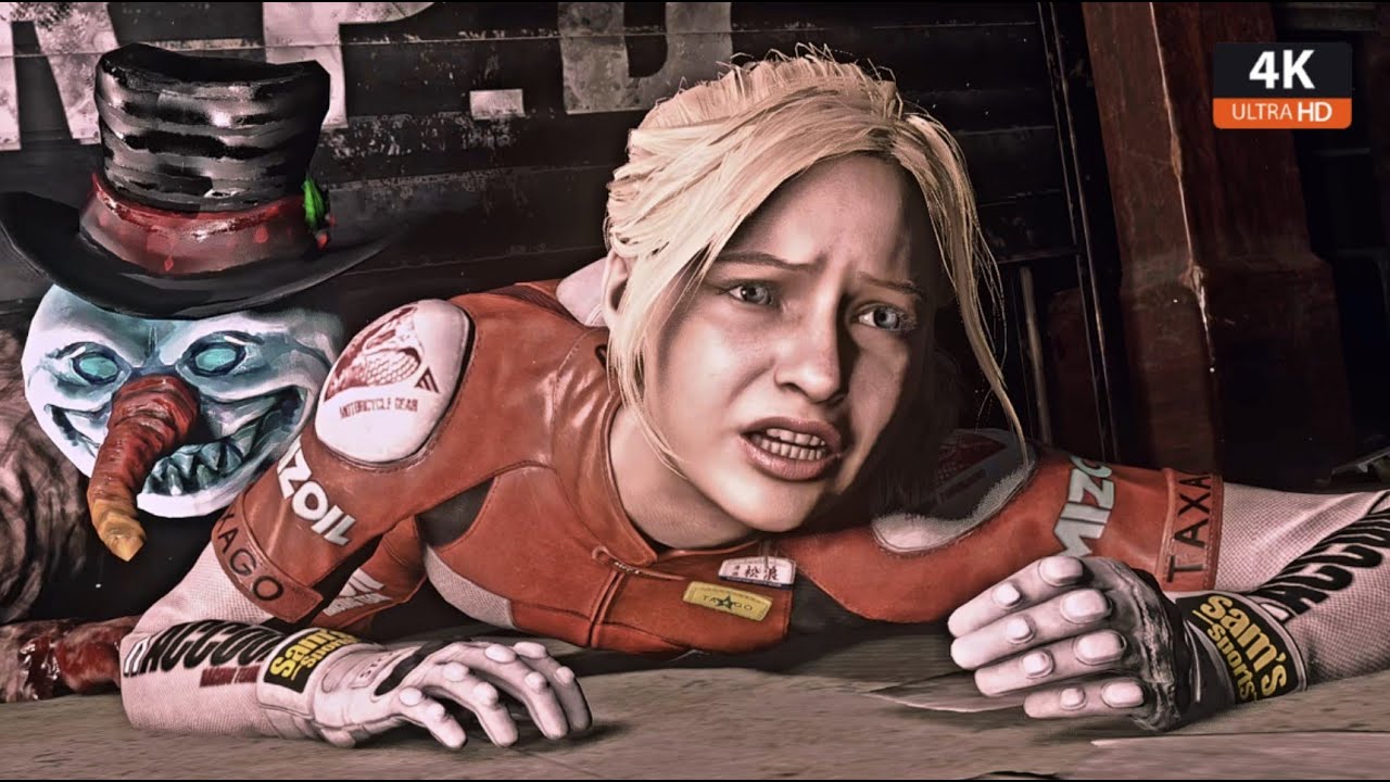 Barefoot Blonde Claire Elza Walker MOD 4K Part 1 Resident Evil 2 Remake ...