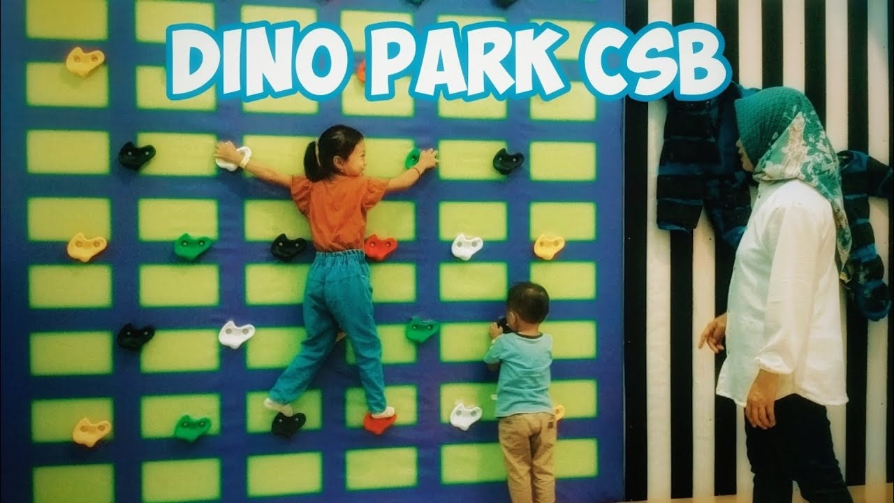 Dino Park CSB Mall Cirebon - YouTube