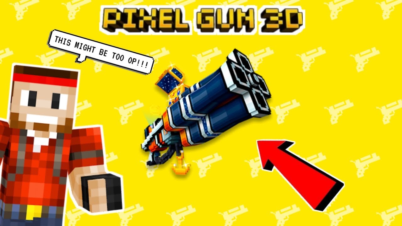 Pixel Gun 3D Is Adding *ANOTHER OP* Weapon...Cash Gun 2.0!!! - YouTube
