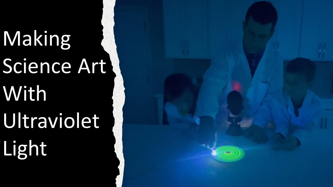 UV Light Art | Fun With STEM - YouTube