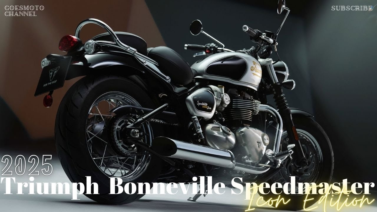 2025 Triumph Speedmaster Icon Edition : A Blend of Heritage and ...