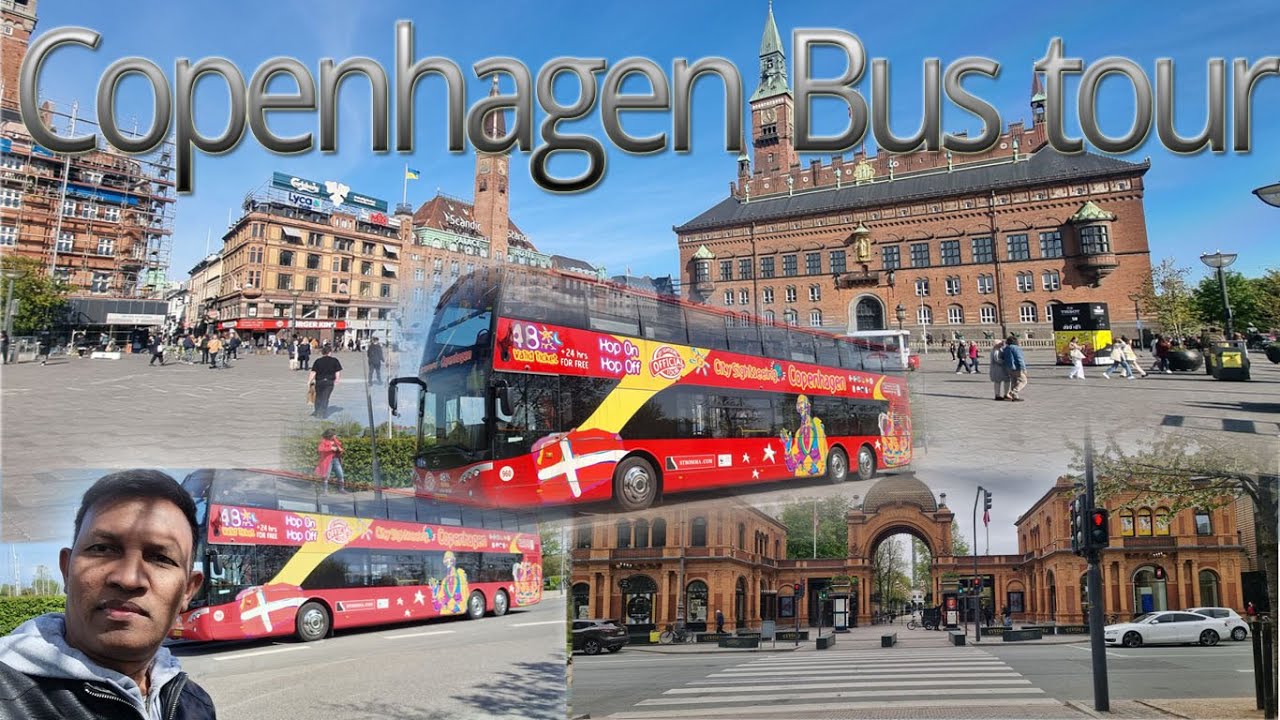 Copenhagen City Tour by Bus - YouTube