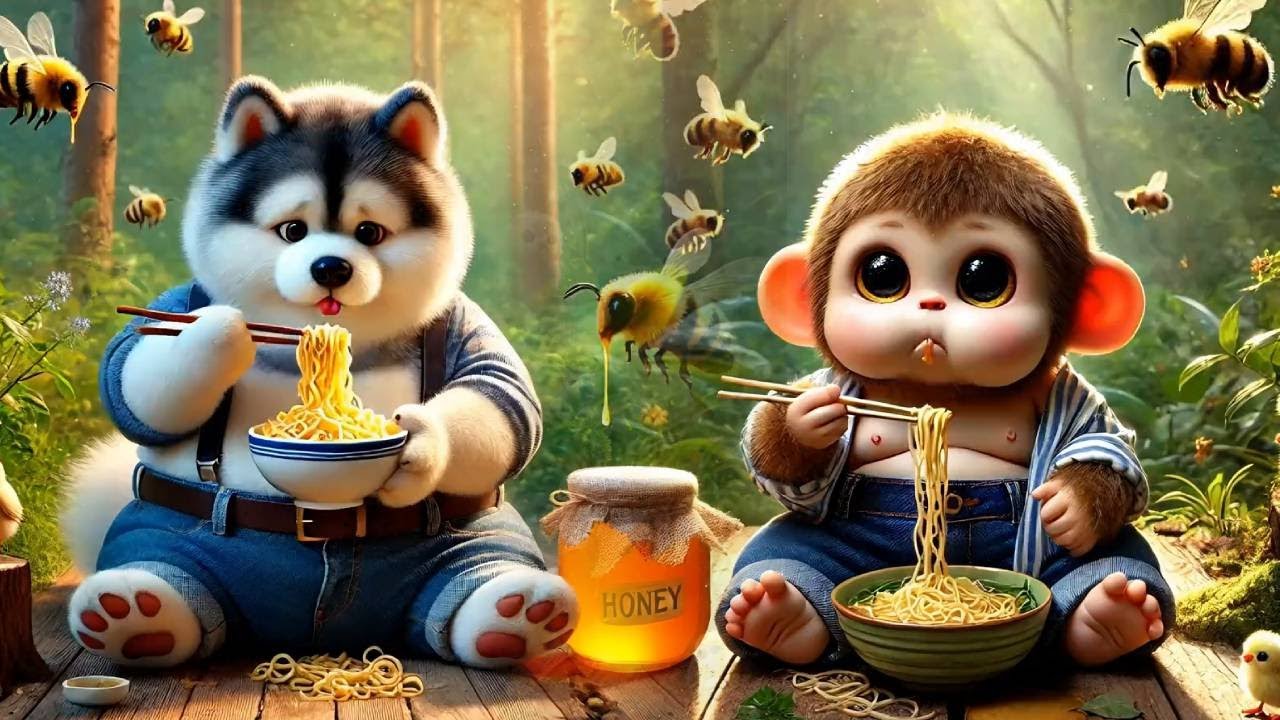 The Noodles Smell So Good. Please Leave Some For Me#creativity #cute # ...