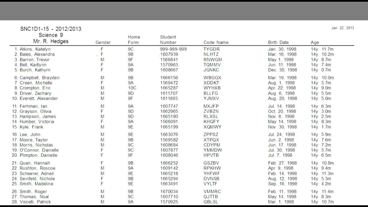 MarkBook® 5-2 List Format - YouTube