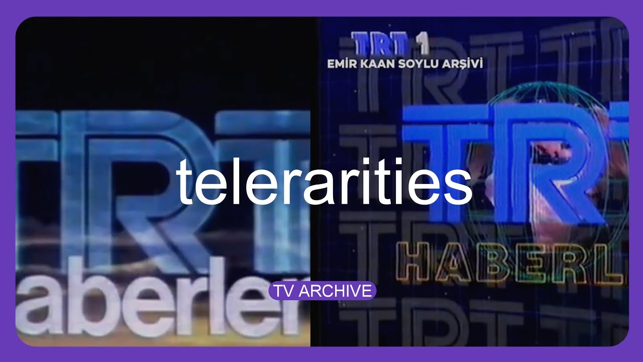 TRT Haberler intros | 1994, 1997 - YouTube
