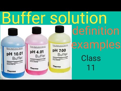 Ionic equllibrium||buffer Solution||class 11 - YouTube