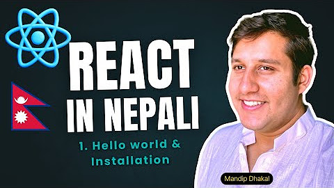 ⚛️ React JS Complete Tutorial (Nepali) | Beginners to Projects - YouTube