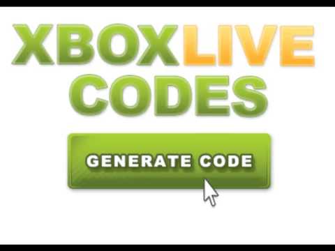 Free xbox 360 code generator 100% WORKING - YouTube