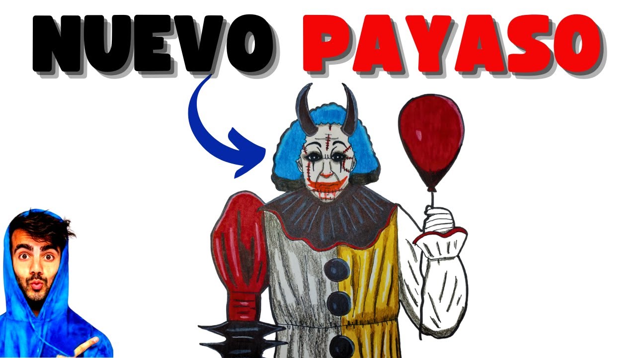 DIBUJO la FUSION de los PAYASOS de la DEEP WEB (Mini Mini, Luli, Dindon ...