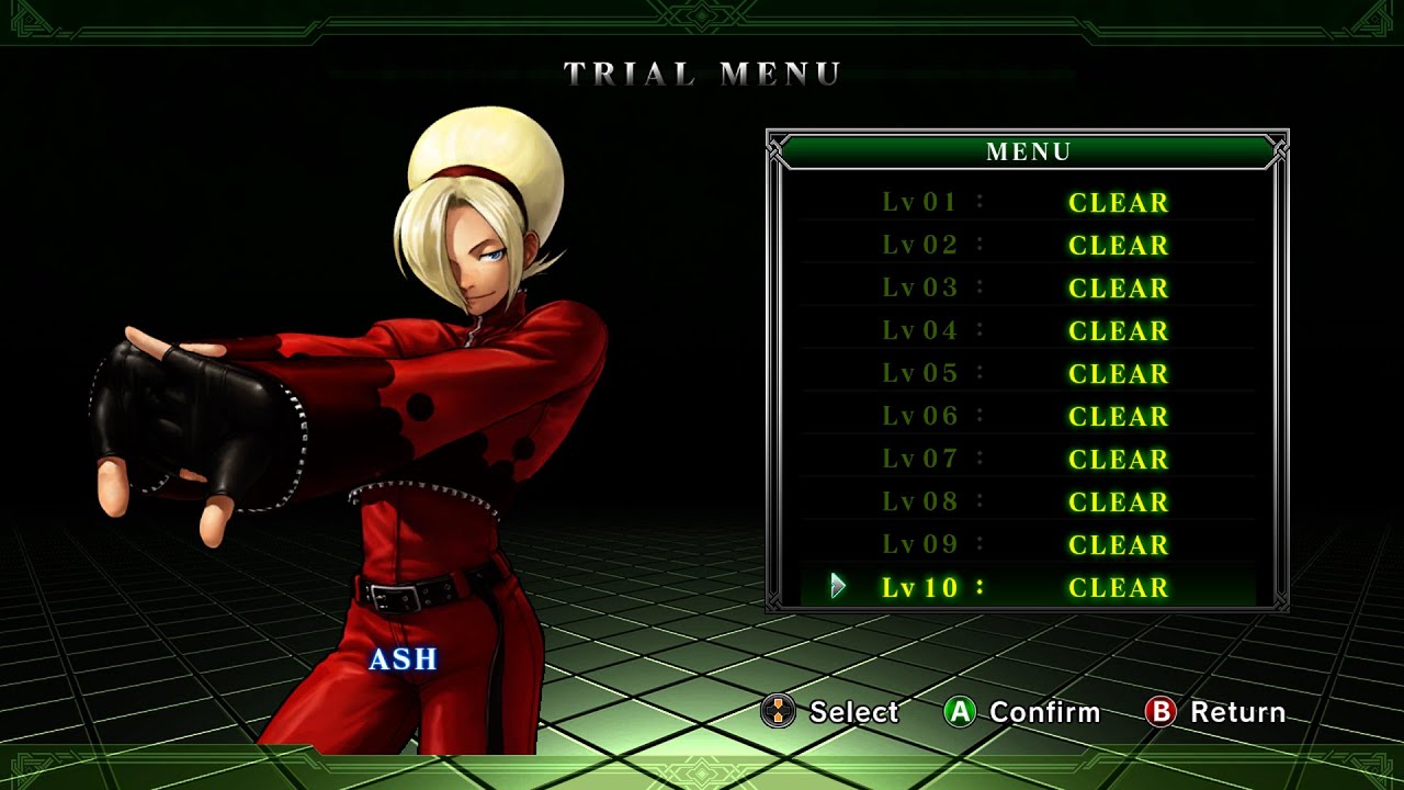 The King of Fighters XIII | Ash Crimson TRIALS - YouTube