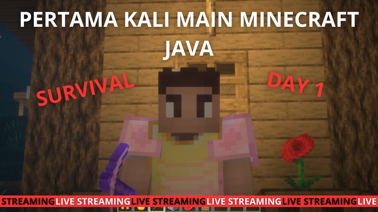 UNTUK PERTAMA KALINYA AKU BERMAIN MINECRAFT DI PC!!!!! | MINECRAFT SURVIVAL - YouTube