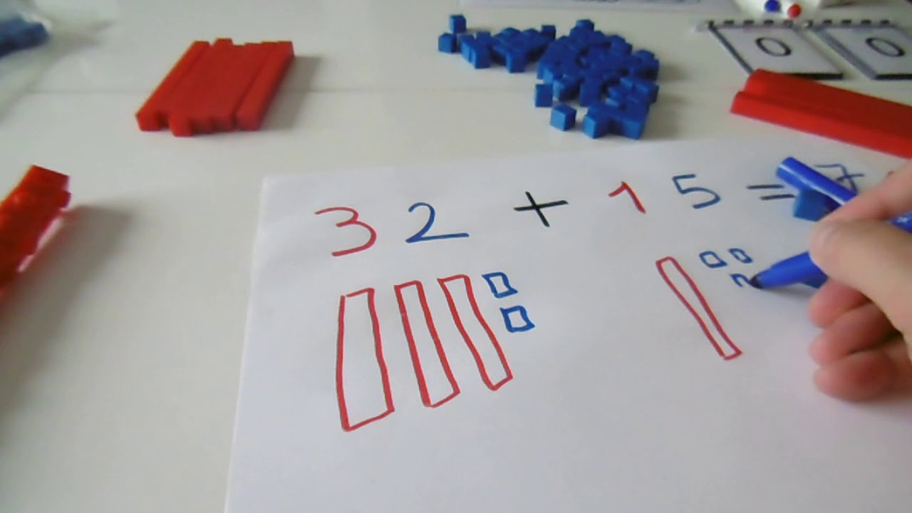 Poser une addition - YouTube