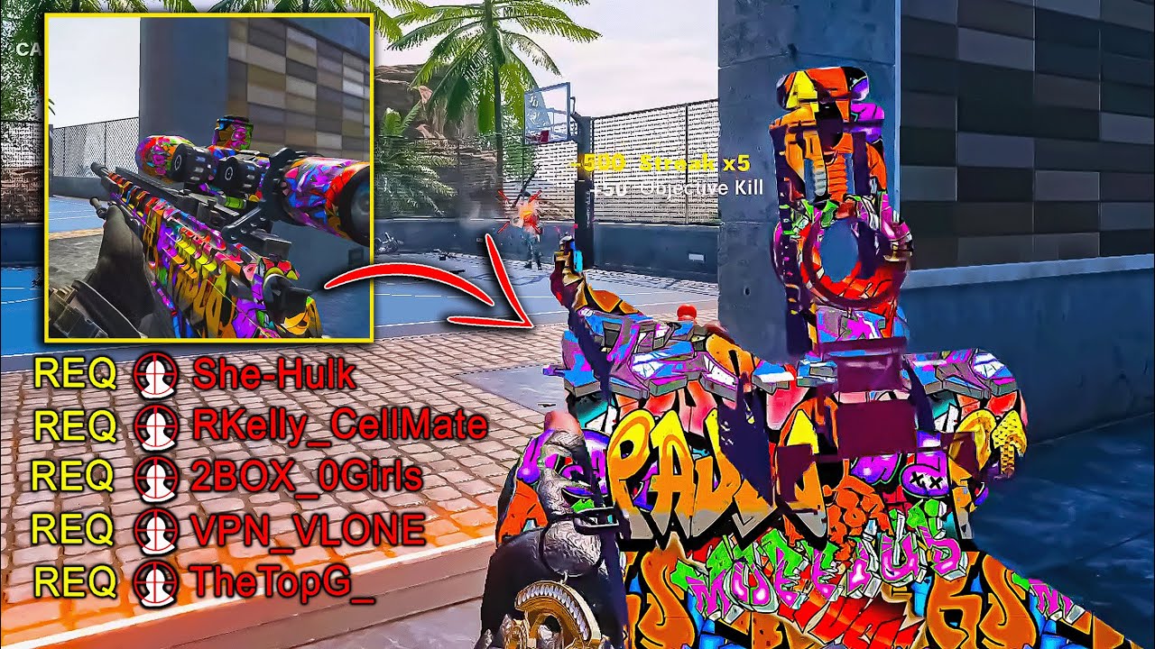 Sniping with Custom Camos in CallOfDuty.. (Multi-CoD) - YouTube