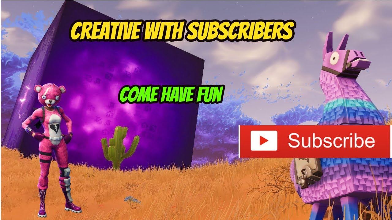 Fortnite Creative W/Subs! (NAE SERVERS) - YouTube