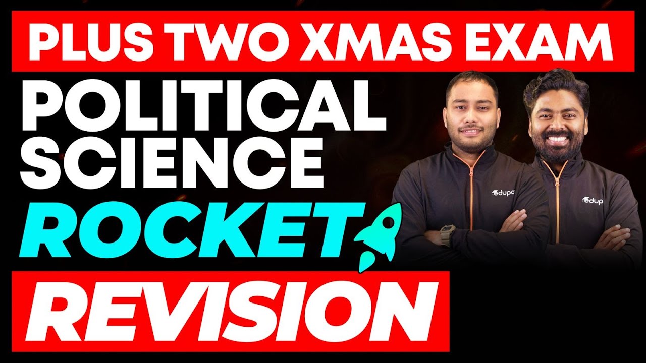 Plus two Humanities & Commerce | Political science | Rocket Rivision ...
