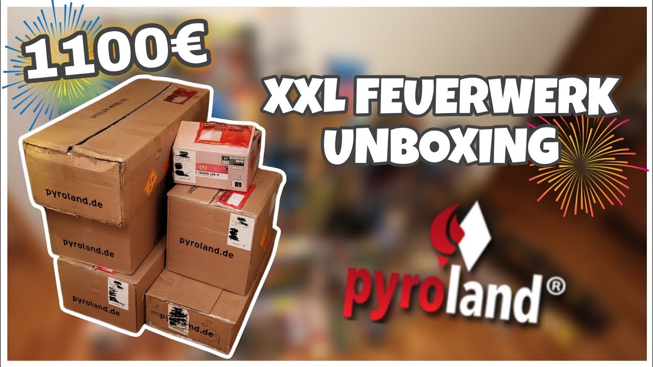XXL Pyroland Feuerwerk Unboxing für Silvester 2022/23 🔥🎆💥 | Pyro TV ...