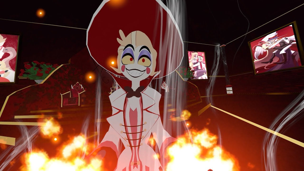 A new hazbin hotle world /other talking with Lucifer (vrchat) - YouTube